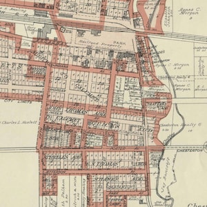 1921 Map of Chesterton and Porter Porter County Indiana - Etsy