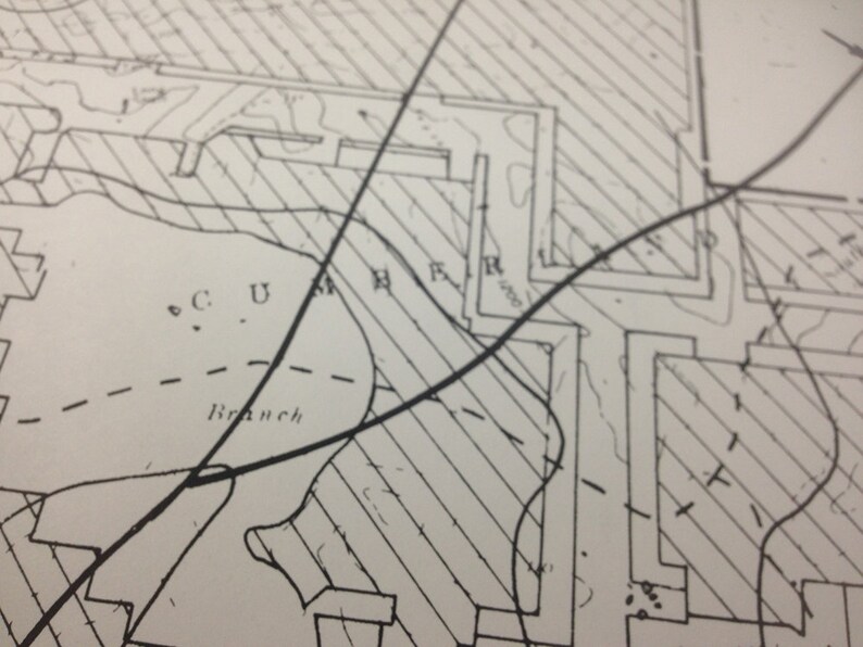 1988 Robena Coal Mine General Plan Map Reproduction Greene - Etsy