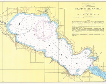 Michigan Inland Lake Depths