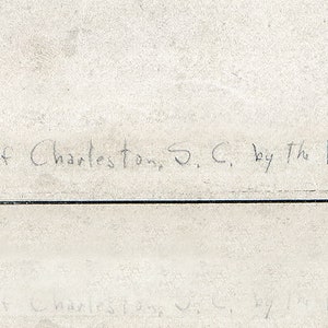 1780 Map of Charleston South Carolina - Etsy