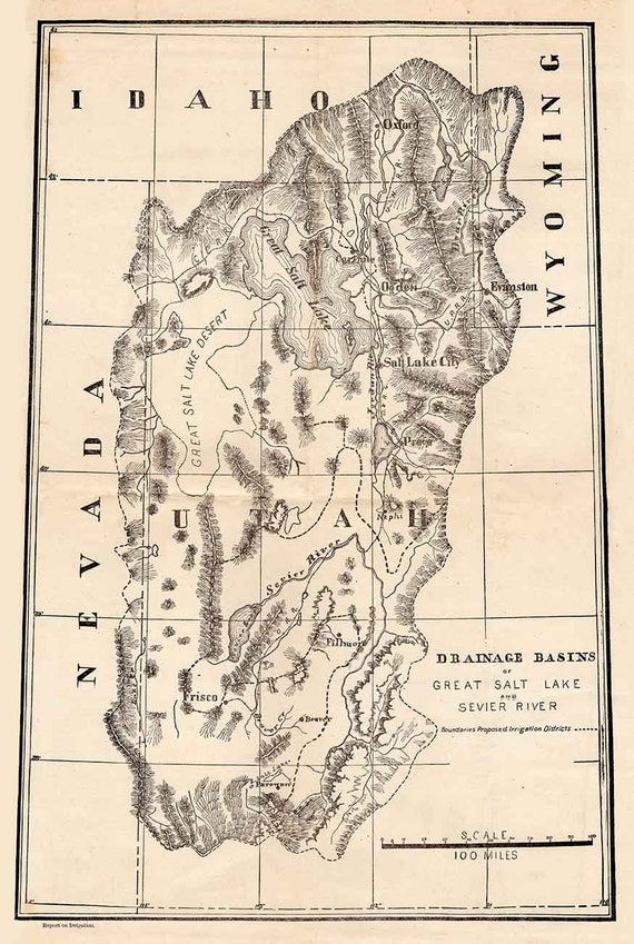 The Great Salt Desert Map