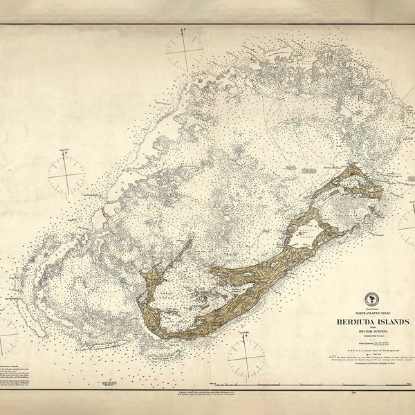 Bermuda Chart - Etsy