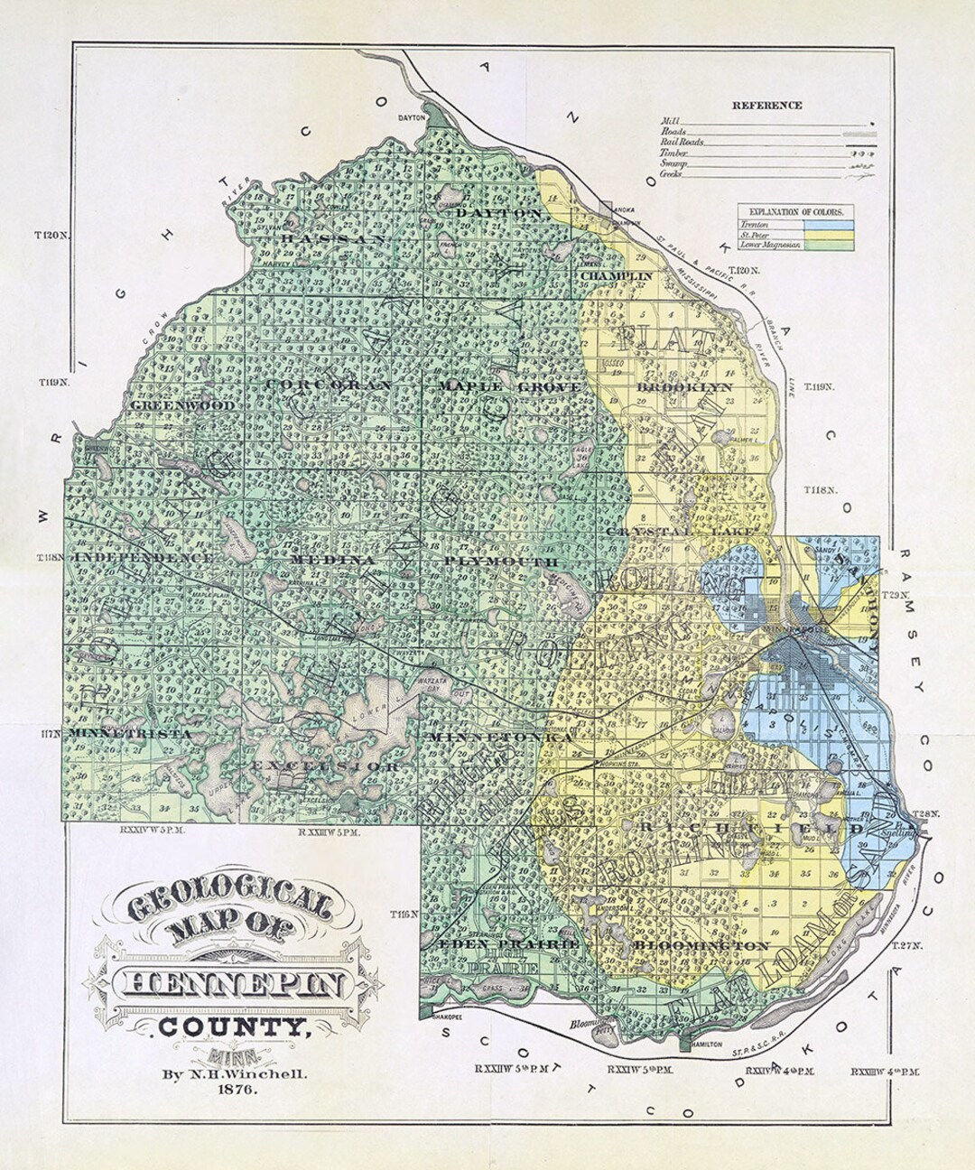 Hennepin Co Map