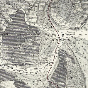 1911 Nautical Map of Sapelo Island Georgia to Amelia Island Florida - Etsy