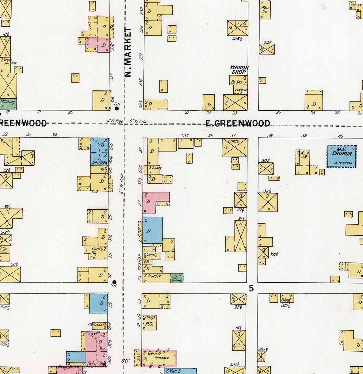 1899 Town Map of Millerstown Perry County Pennsylvania - Etsy