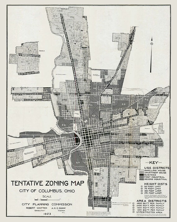 Columbus City Limits Map
