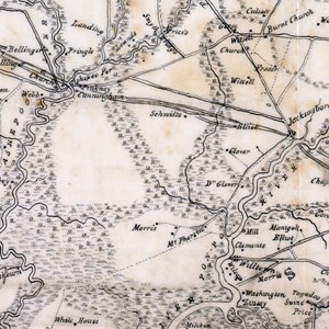 1825 Map of Colleton District (county) South Carolina - Etsy