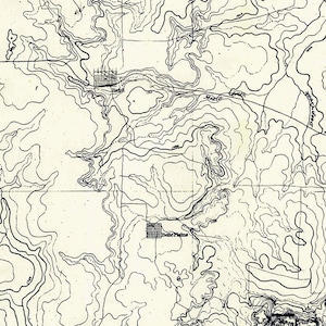1931 Topo Map of Baird Texas Callahan County - Etsy