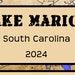 2024 Map of Lake Marion South Carolina - Etsy