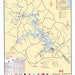 1971 Map of Philpott Lake Virginia - Etsy