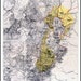 1969 Coal Mine Map of Banning Mine and Adjoiner Mines in Fayette and ...