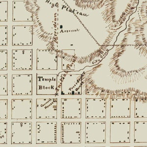 1800s Map of Salt Lake City Utah - Etsy