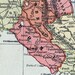 1883 Map of Italy - Etsy UK