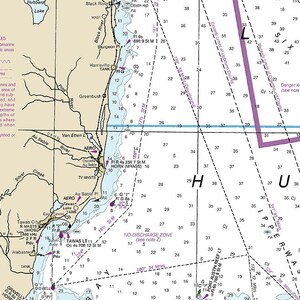 2016 Nautical Map of Lake Huron and Georgian Bay - Etsy