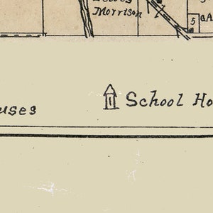 1903 Farm Line Map of Huntington County Indiana - Etsy