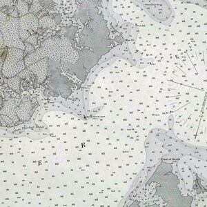 1879 Nautical Map of Neuse River North Carolina to Newbern - Etsy