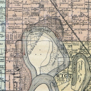 1892 Map of Union County South Dakota Big Sioux - Etsy
