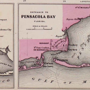 1863 Map of Military Map of the United States - Etsy
