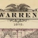 1875 Map of Warren County Iowa - Etsy