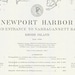 1887 Nautical Map of Newport Harbor Narragansett Bay Rhode Island - Etsy