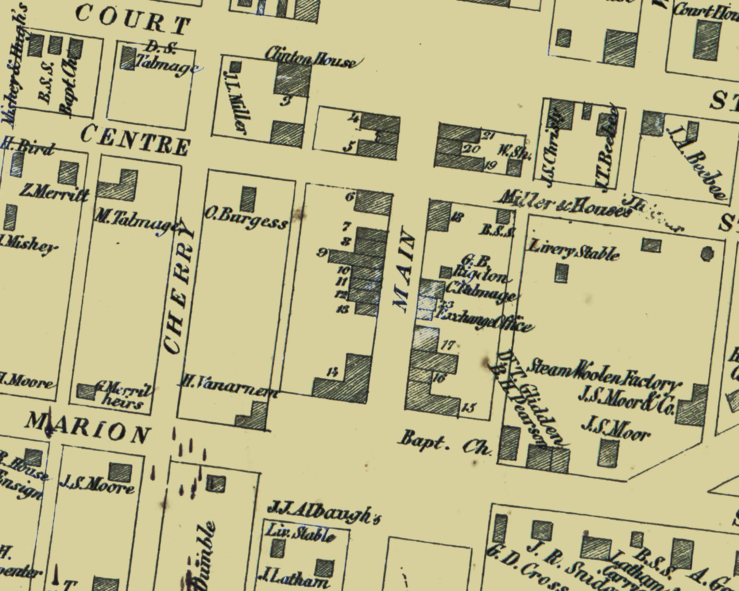 Morrow County Gilead Twp Plat Map