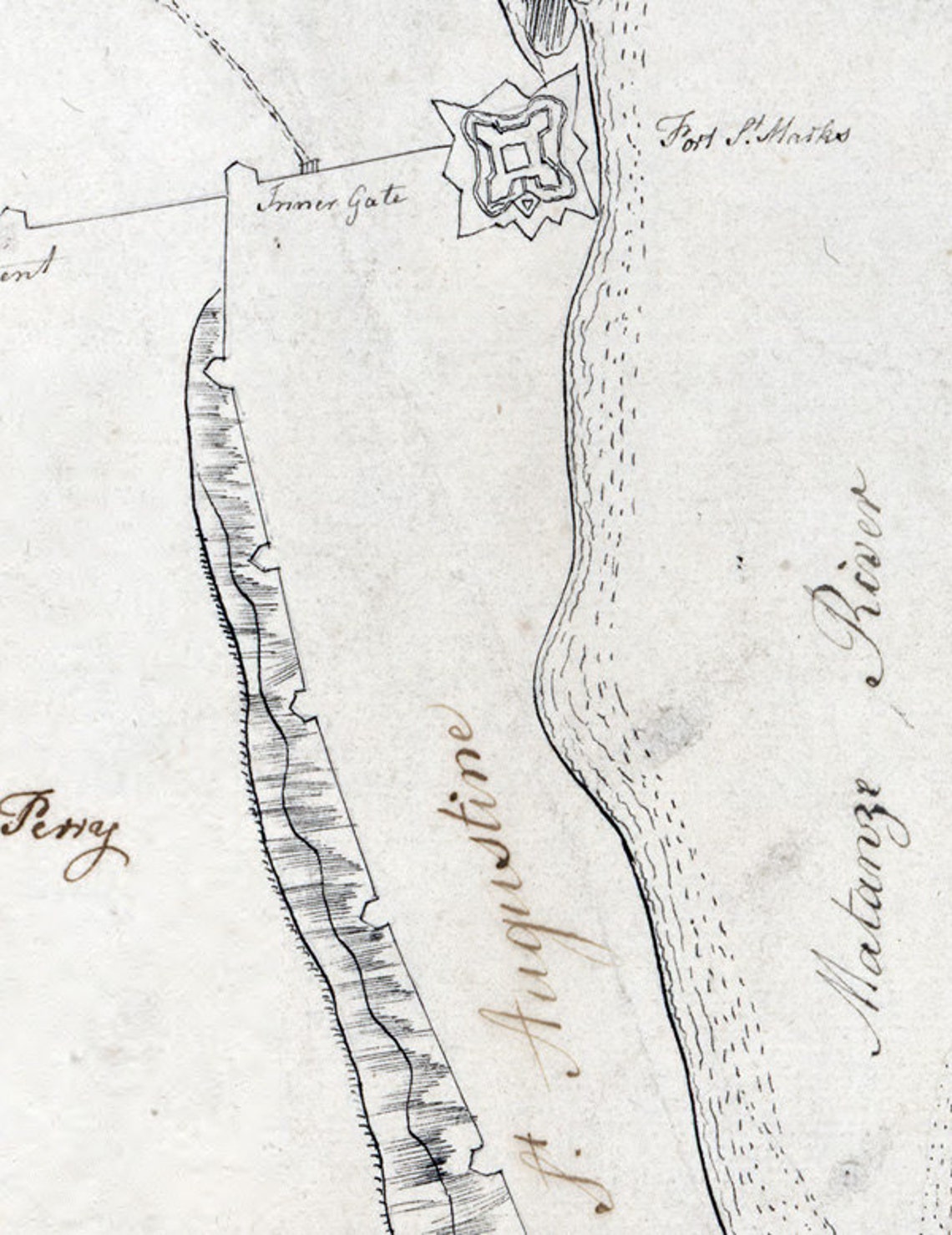 1760 Map of Saint Augustine Florida | Etsy
