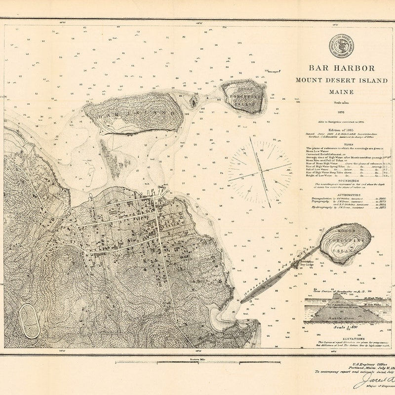 Bar Harbor Maine Prints - Etsy