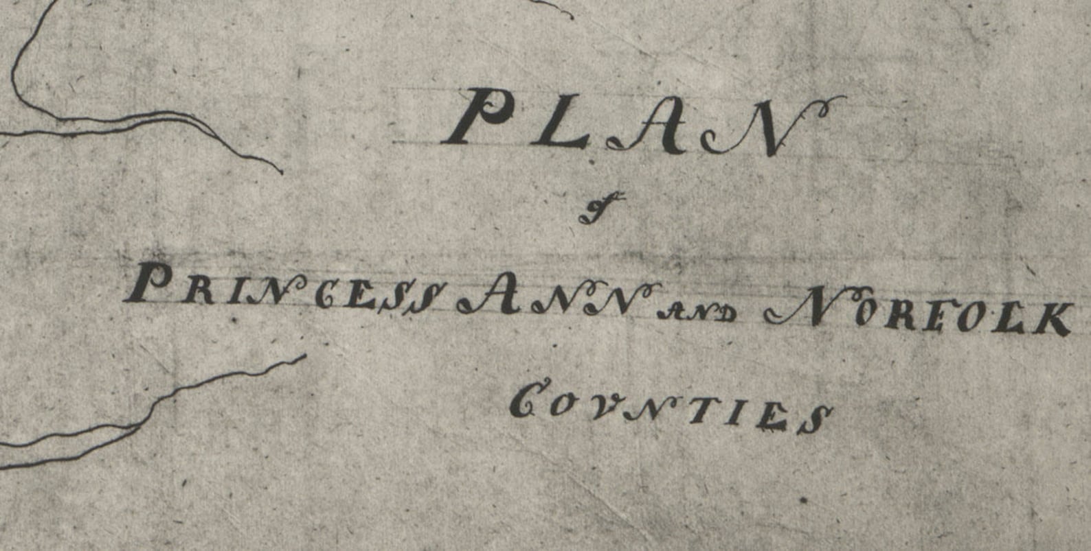 1780 Map of Princess Ann & Norfolk County Virginia | Etsy