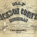1858 Farm Line Map of Jackson County Michigan - Etsy