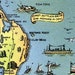 Cartoon Map of Block Island Rhode Island - Etsy