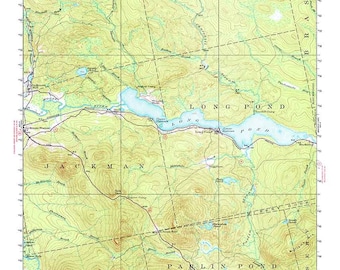 Thorndike Maine Maps - Etsy