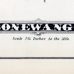 1878 Map of Conewango Township Warren County Pennsylvania - Etsy