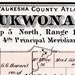1873 Map of Mukwonago and Vernon Township Waukesha County Wisconsin - Etsy
