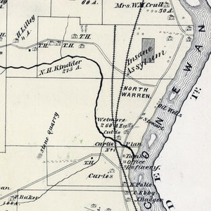 1878 Map of Conewango Township Warren County Pennsylvania - Etsy