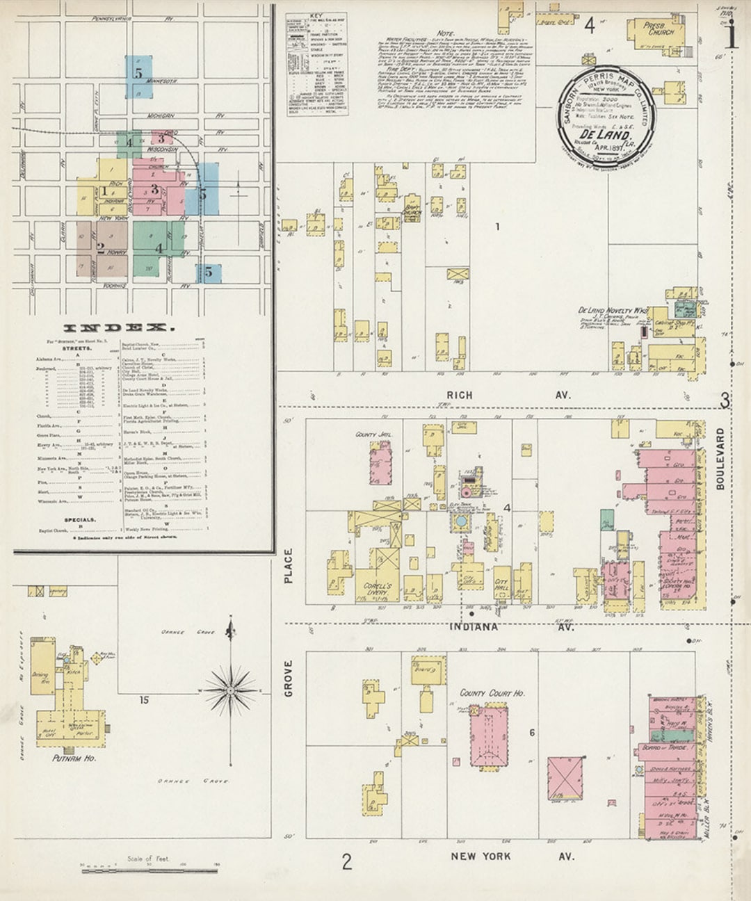 Town Map Volusia