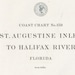1893 Nautical Map of St Augustine Inlet Florida - Etsy
