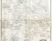 1879 Map of Barren County Kentucky Glasgow - Etsy