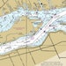 2018 Nautical Chart of Detroit River - Etsy