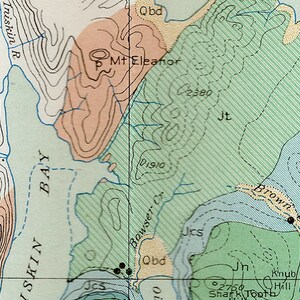 1921 Map of Cook Inlet Oil Fields Alaska - Etsy