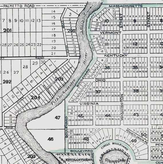 Pasco County Florida Street Map