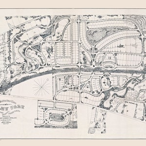 1872 Map of Ridley Park Delaware County Pennsylvania - Etsy