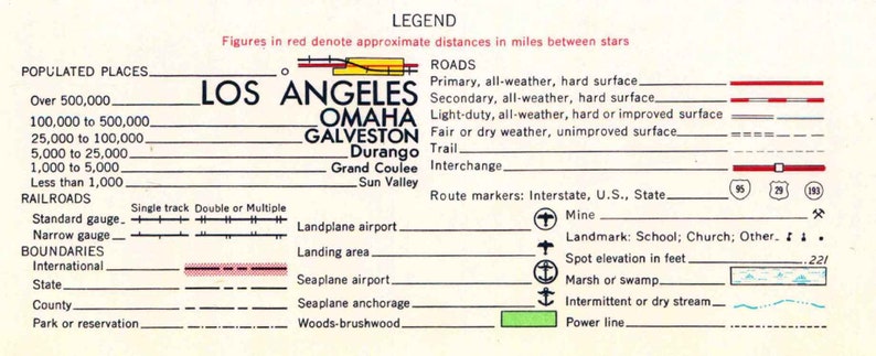 1954 Topo Map of Amarillo Texas Borger Pampa | Etsy