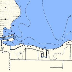 1976 Map of Puckaway Lake Green Lake County Wisconsin - Etsy