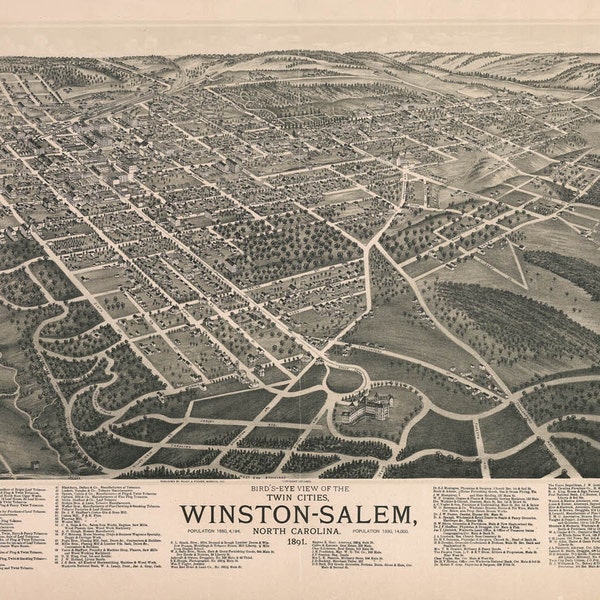 Winston Salem - Etsy