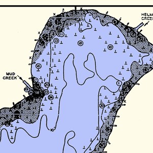 1936 Map of Manistique Lake Mackinac and Luce County Michigan - Etsy