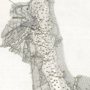 1874 Nautical Chart of Neuse River North Carolina - Etsy