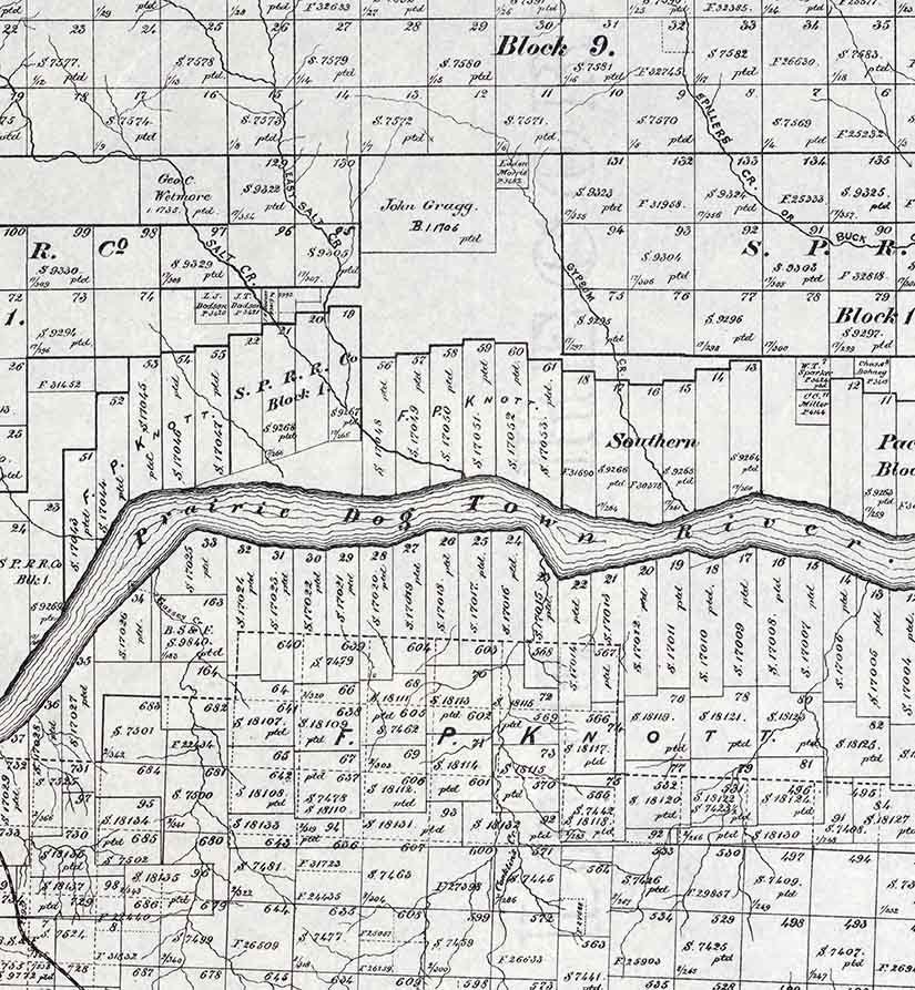 1892 Farm Line Map of Childress County Texas - Etsy