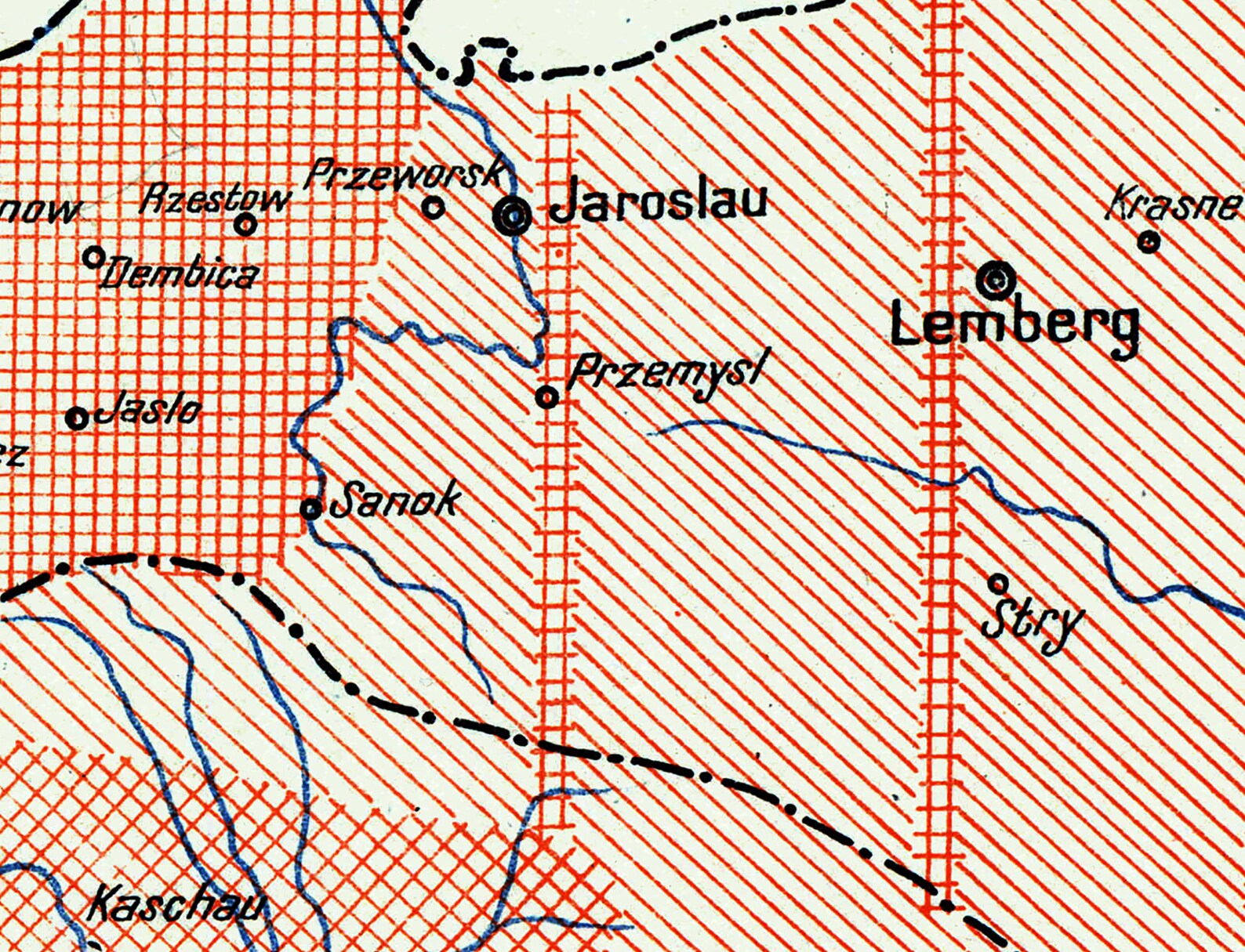 1918 Map of Austria Hungary Ethnic Groups | Etsy