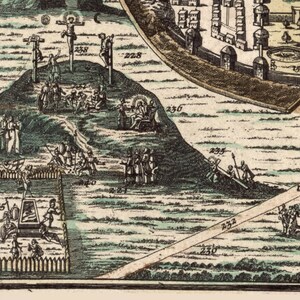 1730 Map of Jerusalem Israel - Etsy