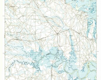 Yulee Florida Map | Etsy